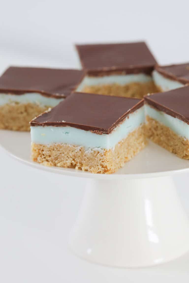 Peppermint Slice - Bake Play Smile