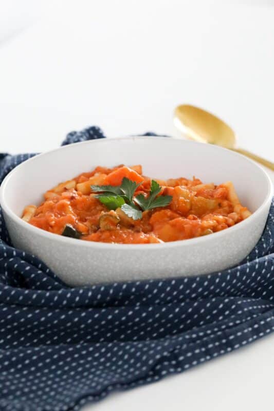 Thermomix Minestrone Soup - Bake Play Smile
