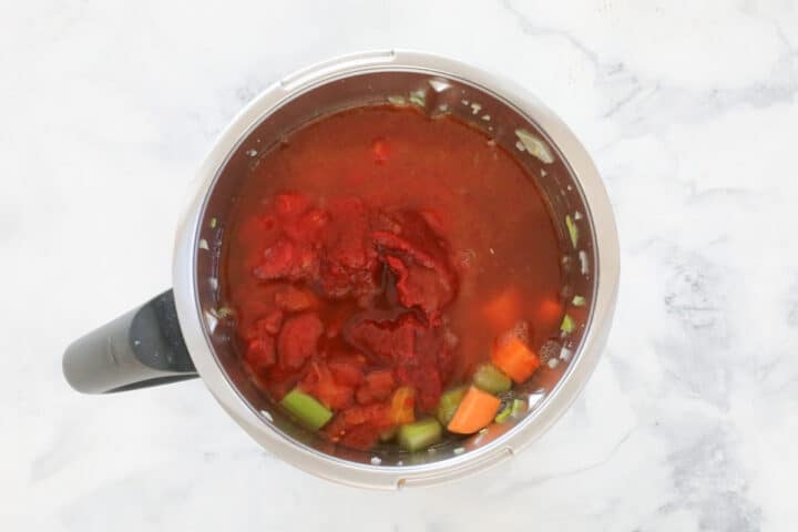 Thermomix Minestrone Soup - Bake Play Smile