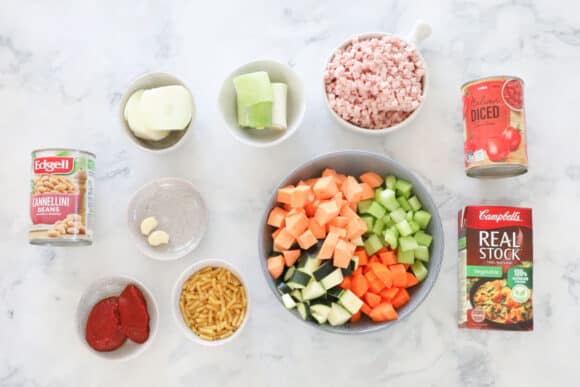 Thermomix Minestrone Soup - Bake Play Smile