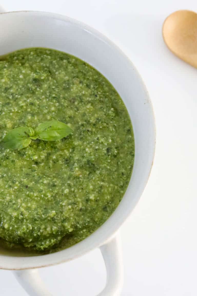 Thermomix Pesto - Basil, Parmesan & Pine Nuts - Bake Play Smile