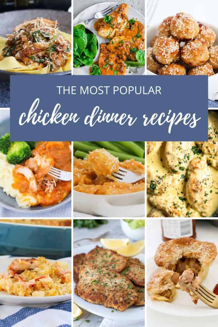 Easy Chicken Dinner Recipes - Bake Play Smile