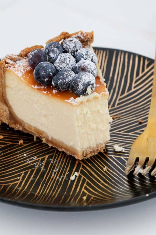 New York Baked Cheesecake - 5 Star Recipe - Bake Play Smile