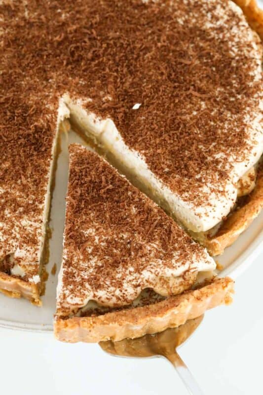 Easy Banoffee Tart | No Bake Recipe - Bake Play Smile