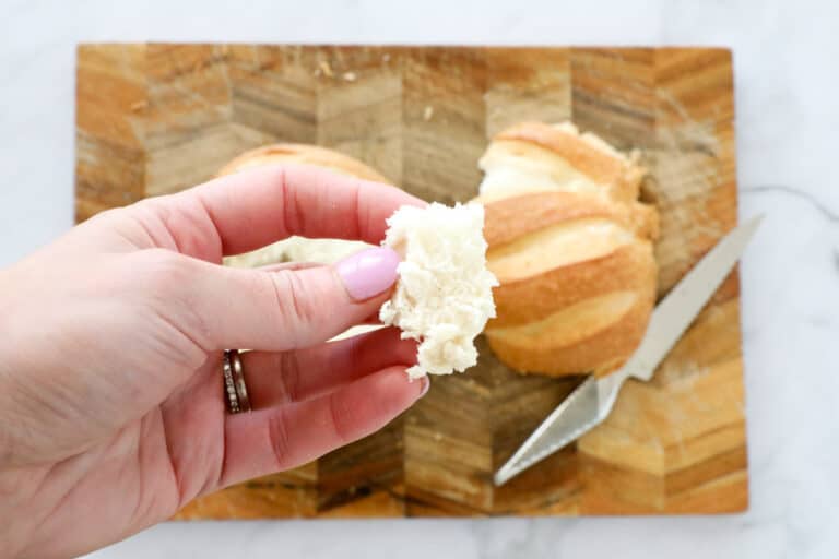 The ULTIMATE Creamy Spinach Cob Loaf - Bake Play Smile
