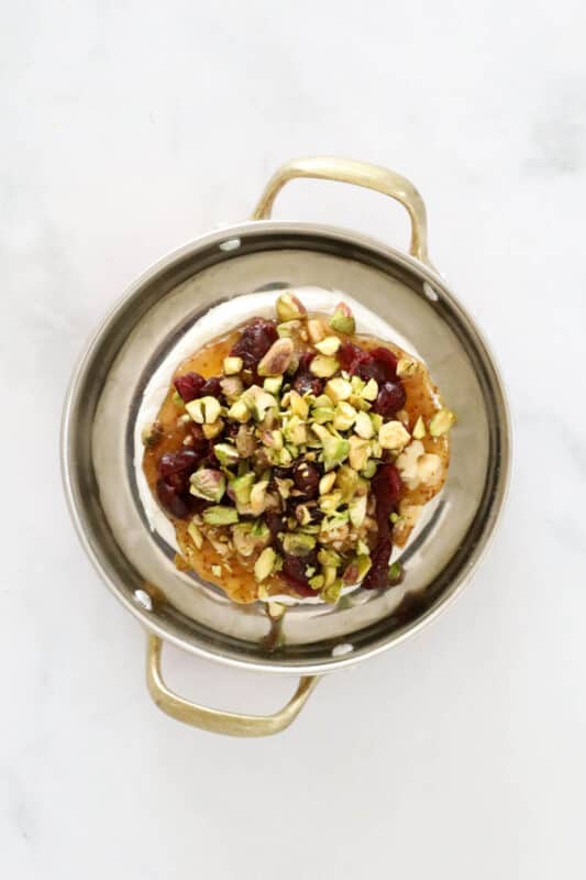 Baked Brie With Jam | 4 Ingredient Recipe - Bake Play Smile