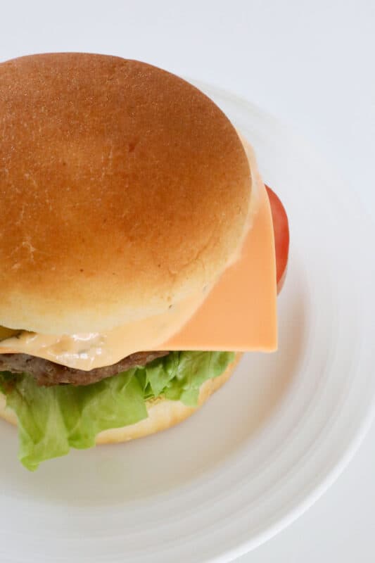 Easy Homemade Beef Patty Burgers - Bake Play Smile