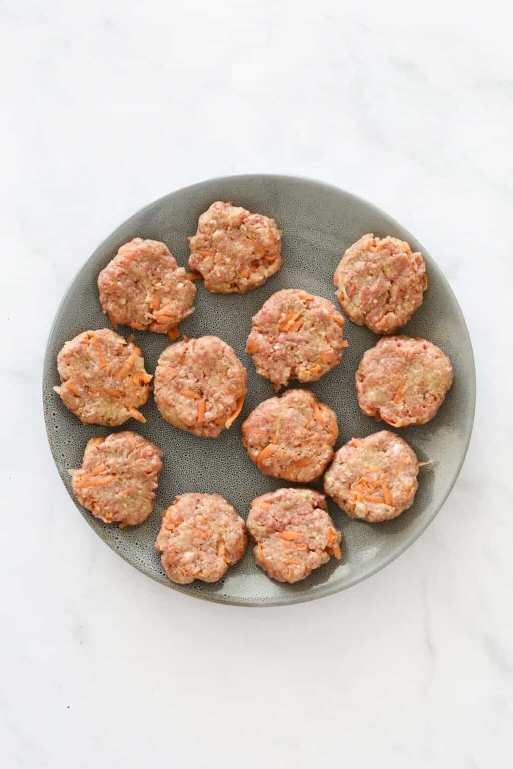 Old Fashioned Beef Rissoles - Bake Play Smile