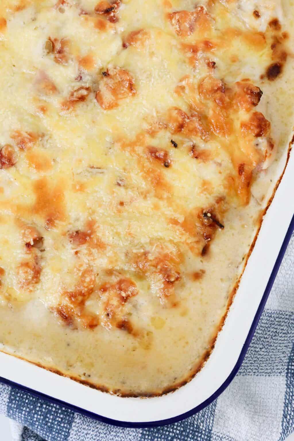 Creamy Chicken Bacon Ranch Bake - Bake Play Smile