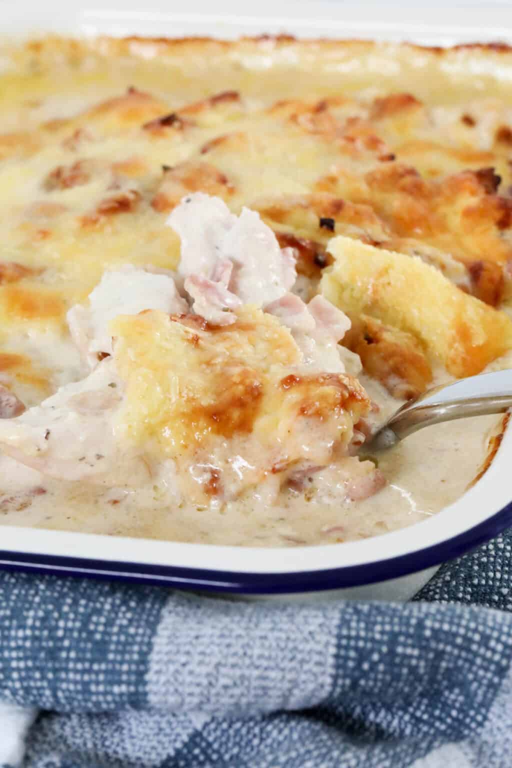 Creamy Chicken Bacon Ranch Bake - Bake Play Smile