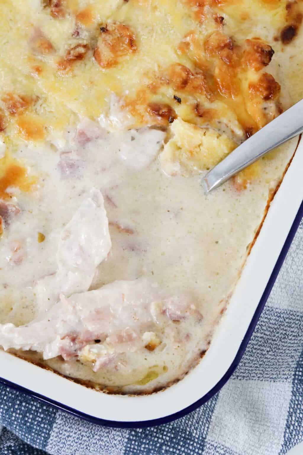 Creamy Chicken Bacon Ranch Bake - Bake Play Smile