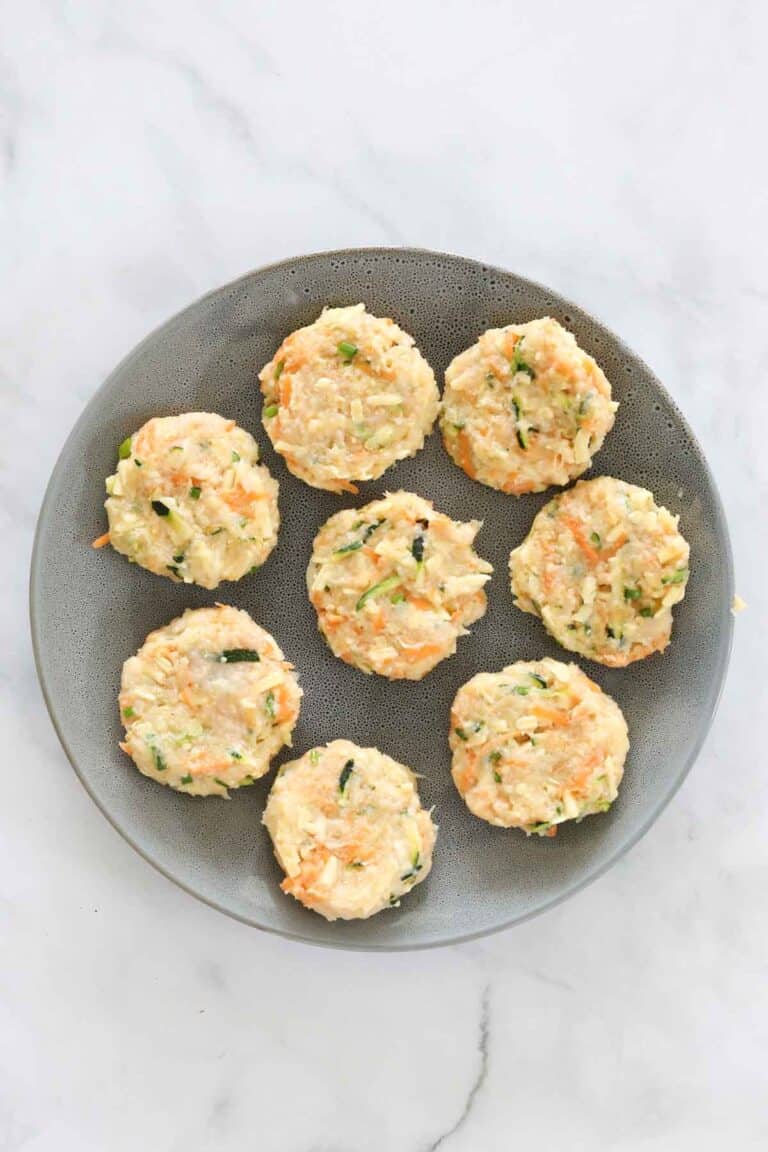 Chicken Rissoles - Bake Play Smile