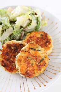 Chicken Rissoles - Bake Play Smile