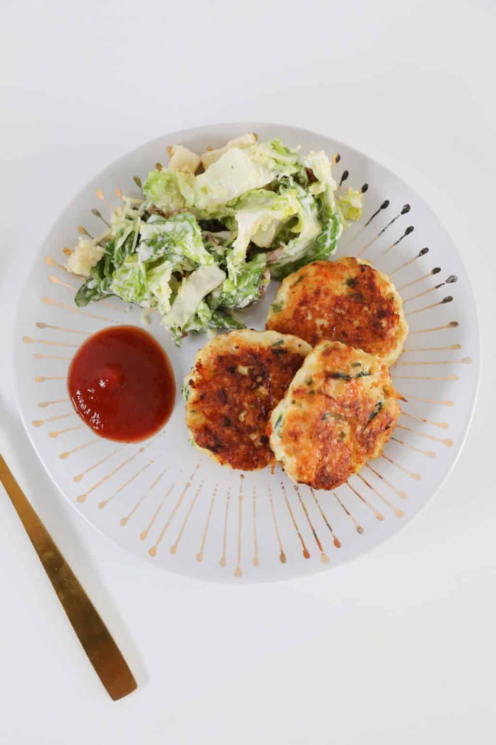 Easy Chicken Rissoles | 20 Minute Recipe - Bake Play Smile