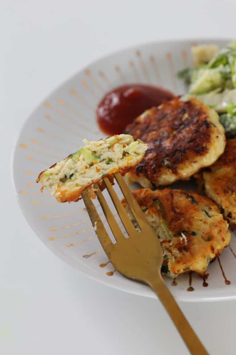 Chicken Rissoles - Bake Play Smile