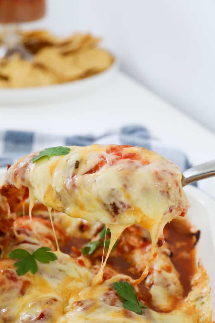 Mexican Baked Salsa Chicken | 4 Ingredients - Bake Play Smile