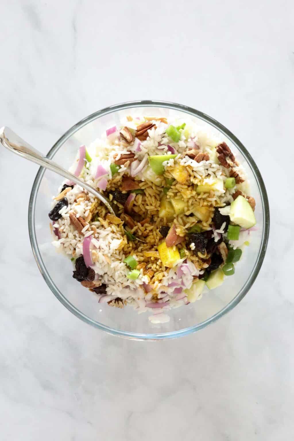 Curried Rice Salad | Easy & Kid-Friendly Recipe - Bake Play Smile