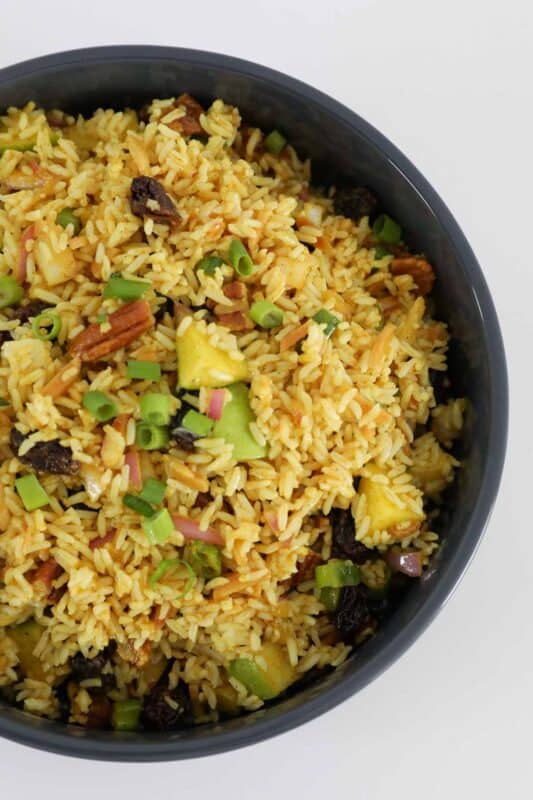 Curried Rice Salad | Easy & Kid-Friendly Recipe - Bake Play Smile