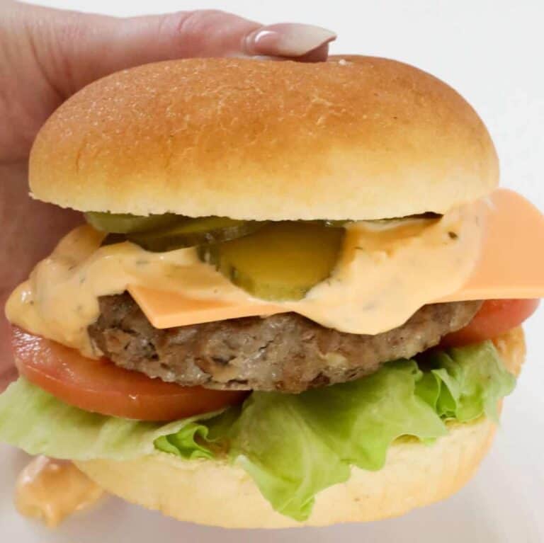 Easy Homemade Beef Patty Burgers - Bake Play Smile