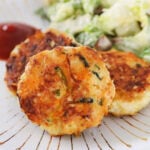 Chicken Rissoles - Bake Play Smile