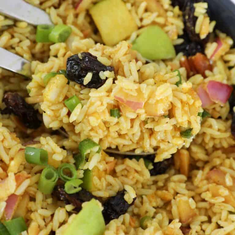 Curried Rice Salad - Bake Play Smile