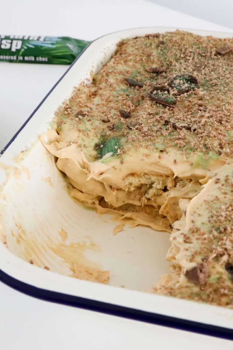 Peppermint Crisp Tart - Bake Play Smile