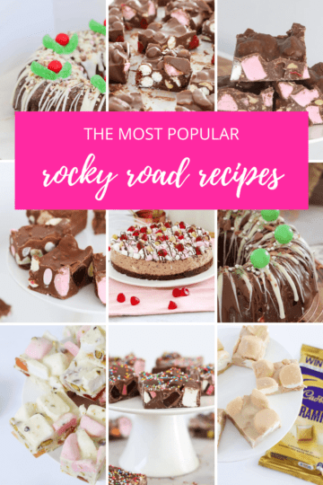 The VERY BEST Rocky Road Recipes - Bake Play Smile