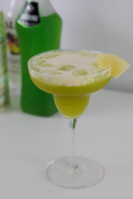 Midori Splice | 4 Ingredient Tropical Cocktail - Bake Play Smile