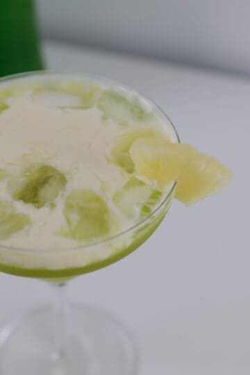 Midori Splice | 4 Ingredient Tropical Cocktail - Bake Play Smile
