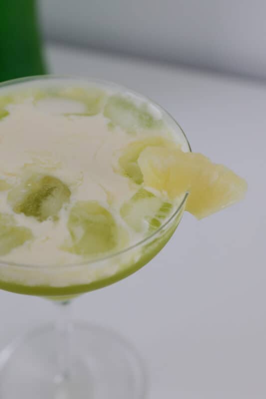 Midori Splice | 4 Ingredient Tropical Cocktail - Bake Play Smile