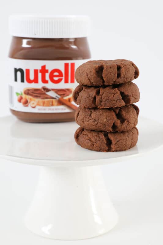 3 Ingredient Nutella Cookies - Bake Play Smile