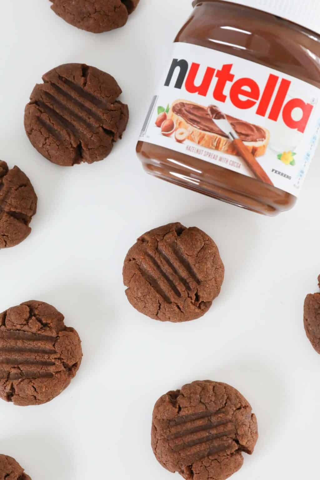 3 Ingredient Nutella Cookies - Bake Play Smile