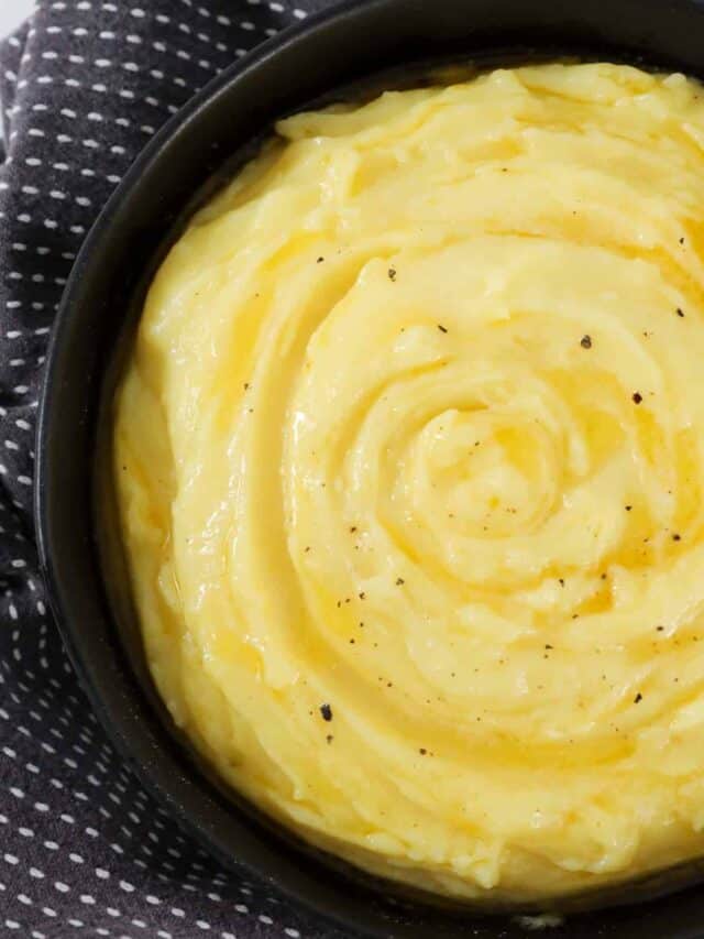 Thermomix Mashed Potatoes - Bake Play Smile