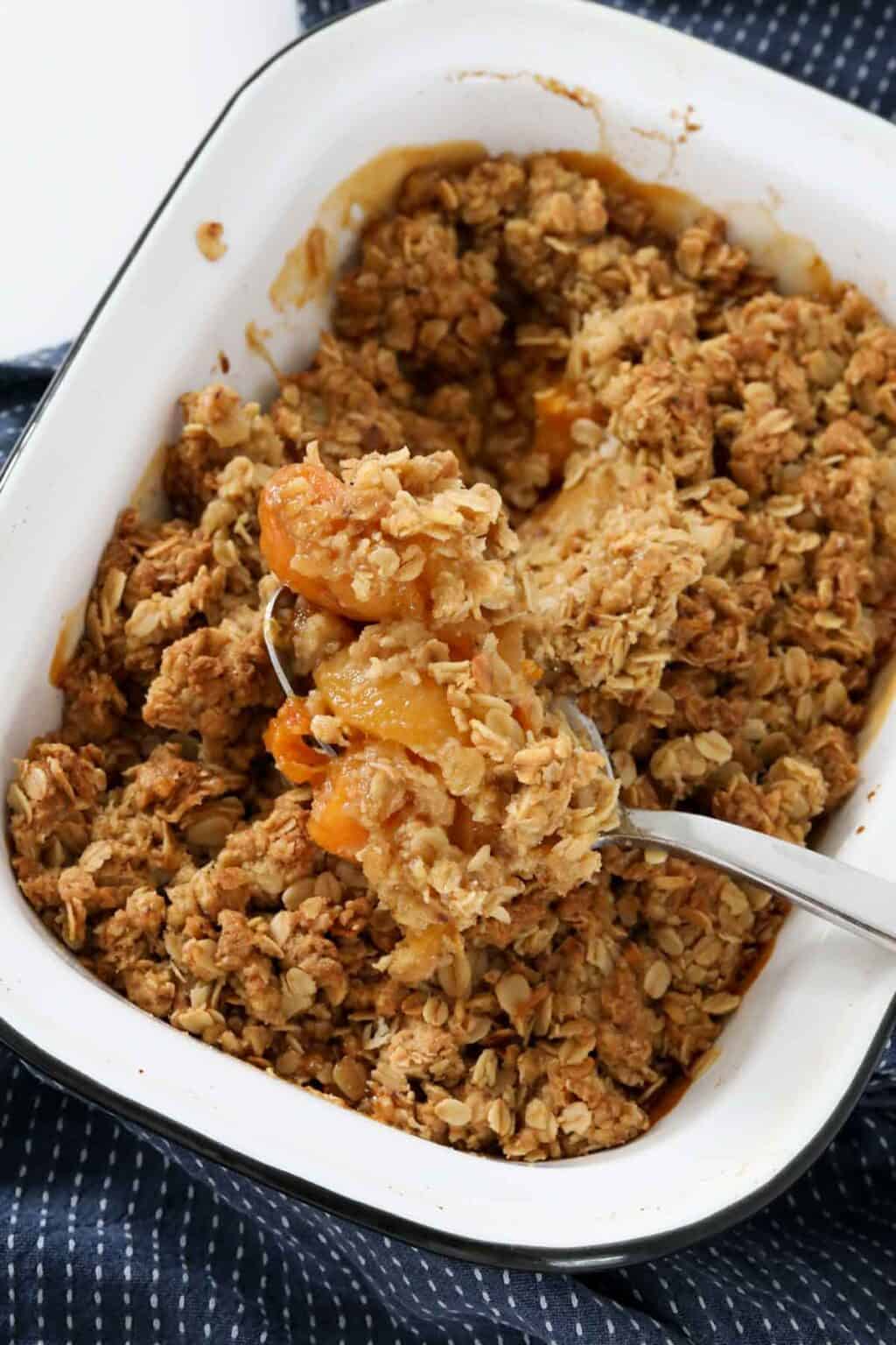 Apricot Crumble - Bake Play Smile