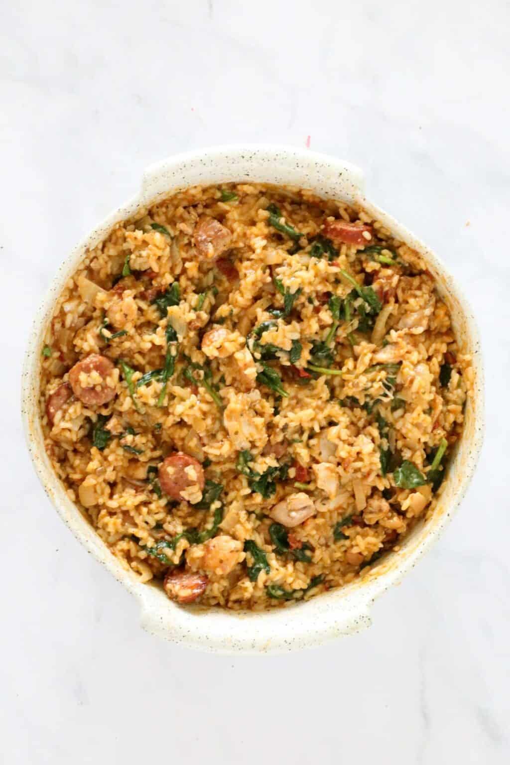 Chicken Chorizo Risotto - Bake Play Smile