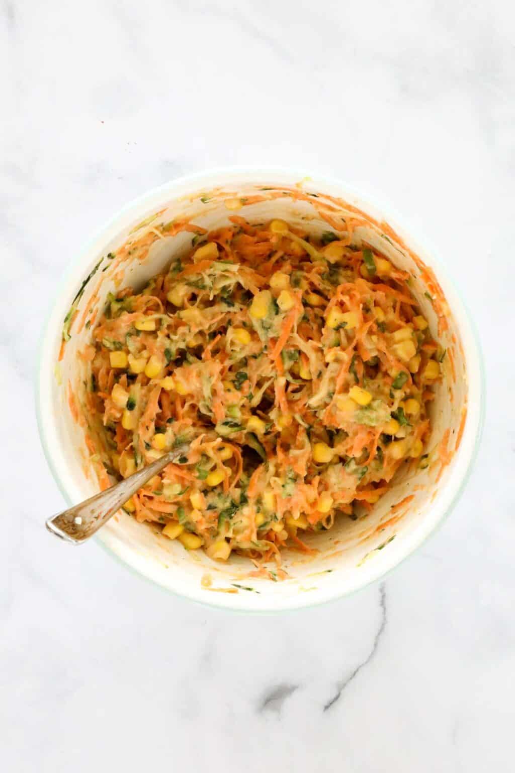 Healthy Vegetable Fritters | BEST Crispy Patties - Bake Play Smile