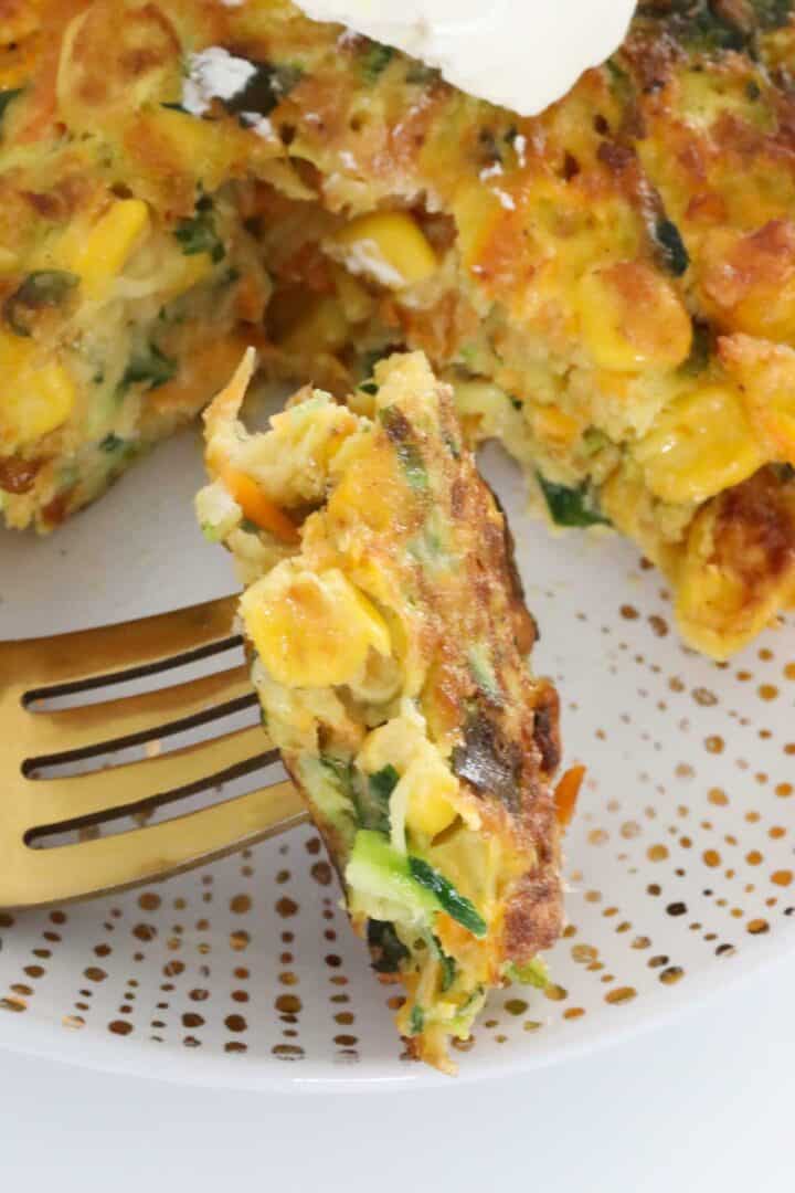 Healthy Vegetable Fritters | BEST Crispy Patties - Bake Play Smile