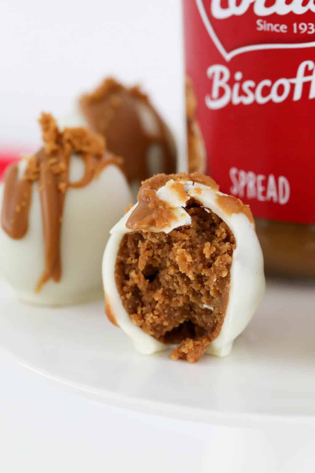 4 Ingredient Biscoff Truffles - Bake Play Smile