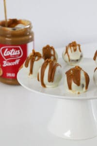 4 Ingredient Biscoff Truffles - Bake Play Smile