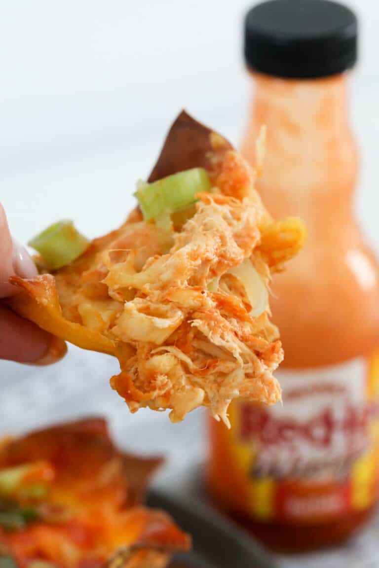 EPIC Buffalo Chicken Wonton Cups | 30 Minutes - Bake Play Smile