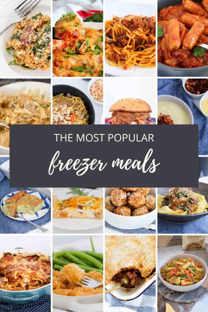 30+ Quick & Easy Freezer Meals - Bake Play Smile