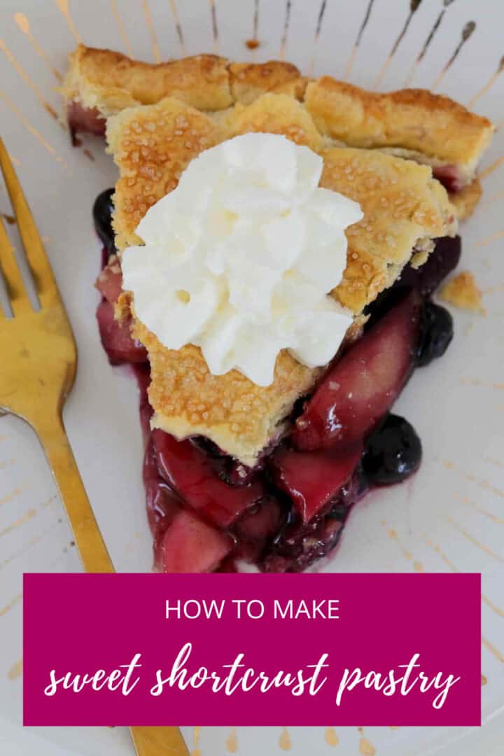 How To Make Sweet Shortcrust Pastry | Easy Recipe - Bake Play Smile