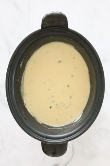 Slow Cooker Leek And Potato Soup - Bake Play Smile
