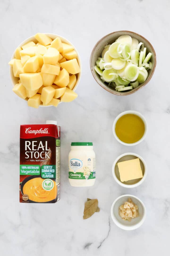 Slow Cooker Leek And Potato Soup - Bake Play Smile