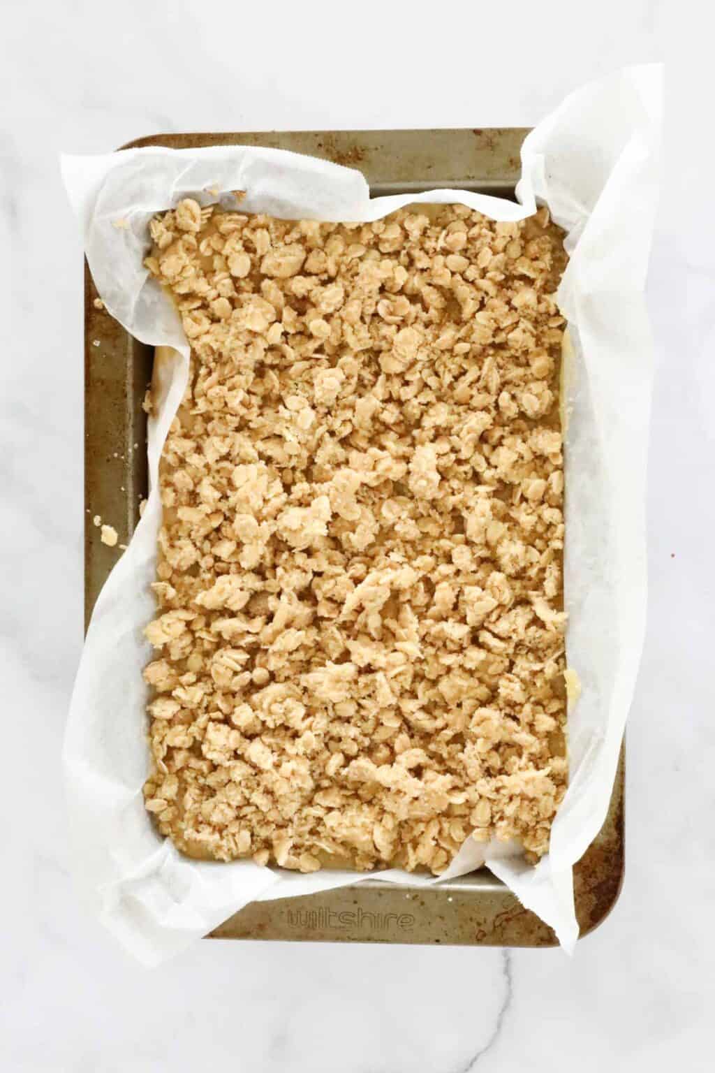 Caramel Oat Slice - Bake Play Smile
