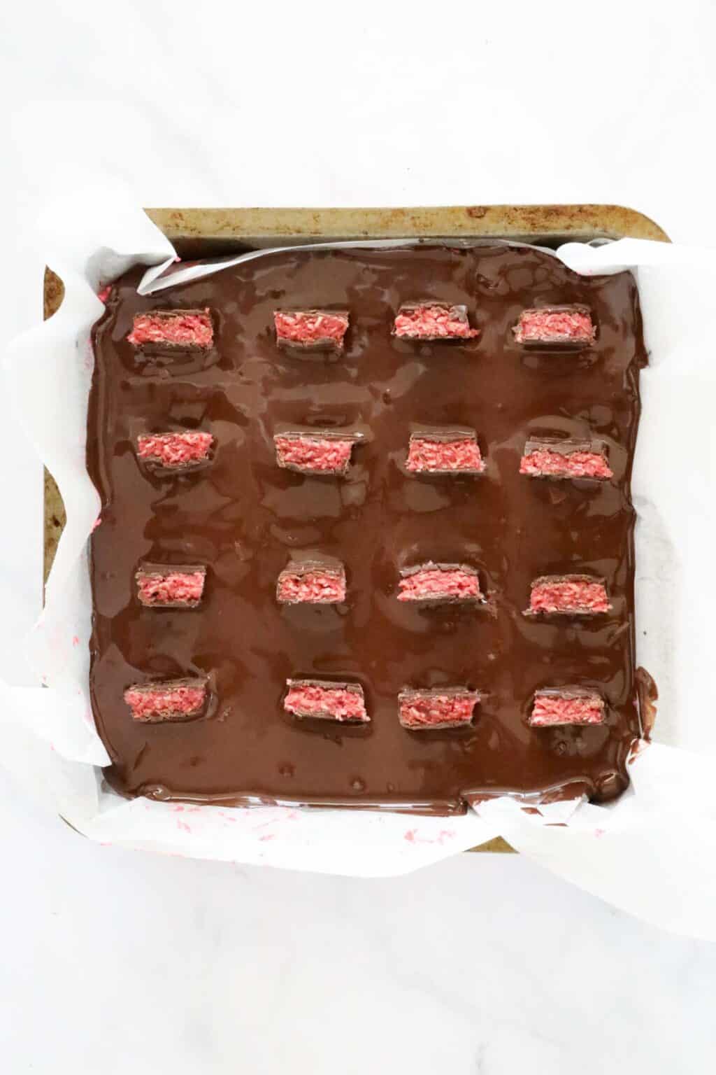 Cherry Ripe Slice - Bake Play Smile