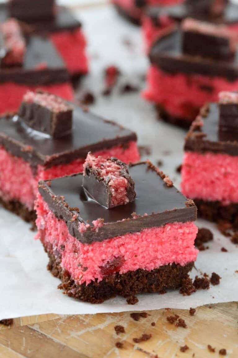 Cherry Ripe Slice - Bake Play Smile