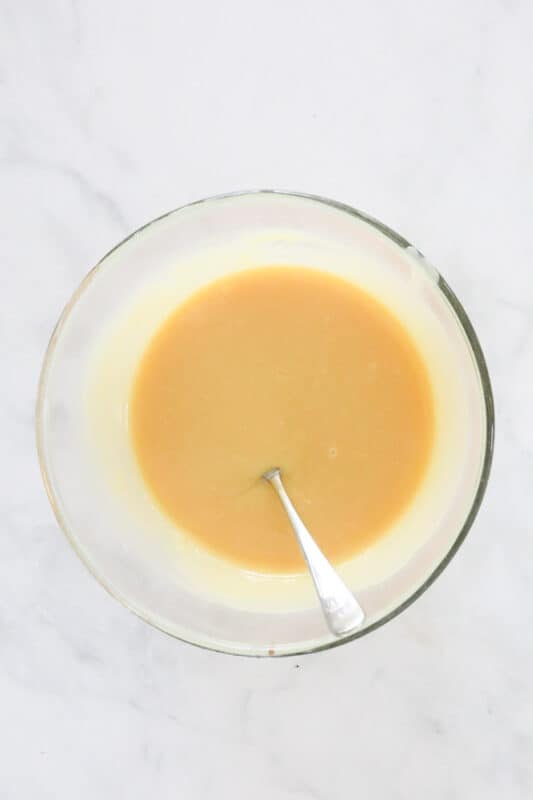 Self Saucing Caramel Pudding with Condensed Milk! - Bake Play Smile