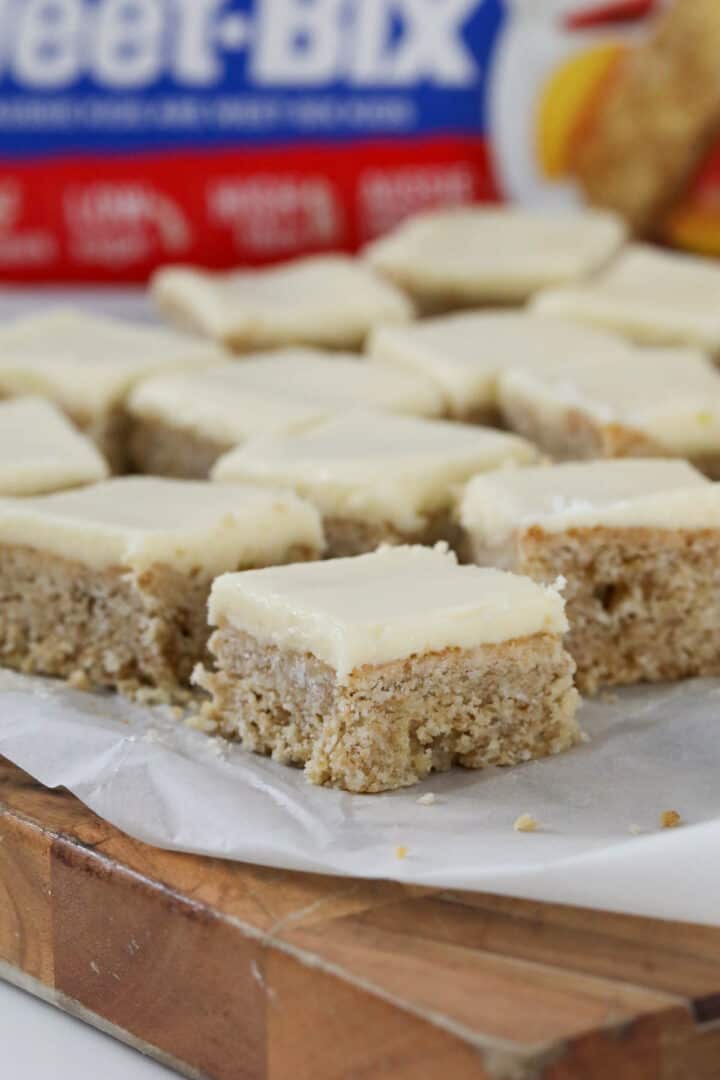 Baked Lemon Weet-Bix Slice - Bake Play Smile