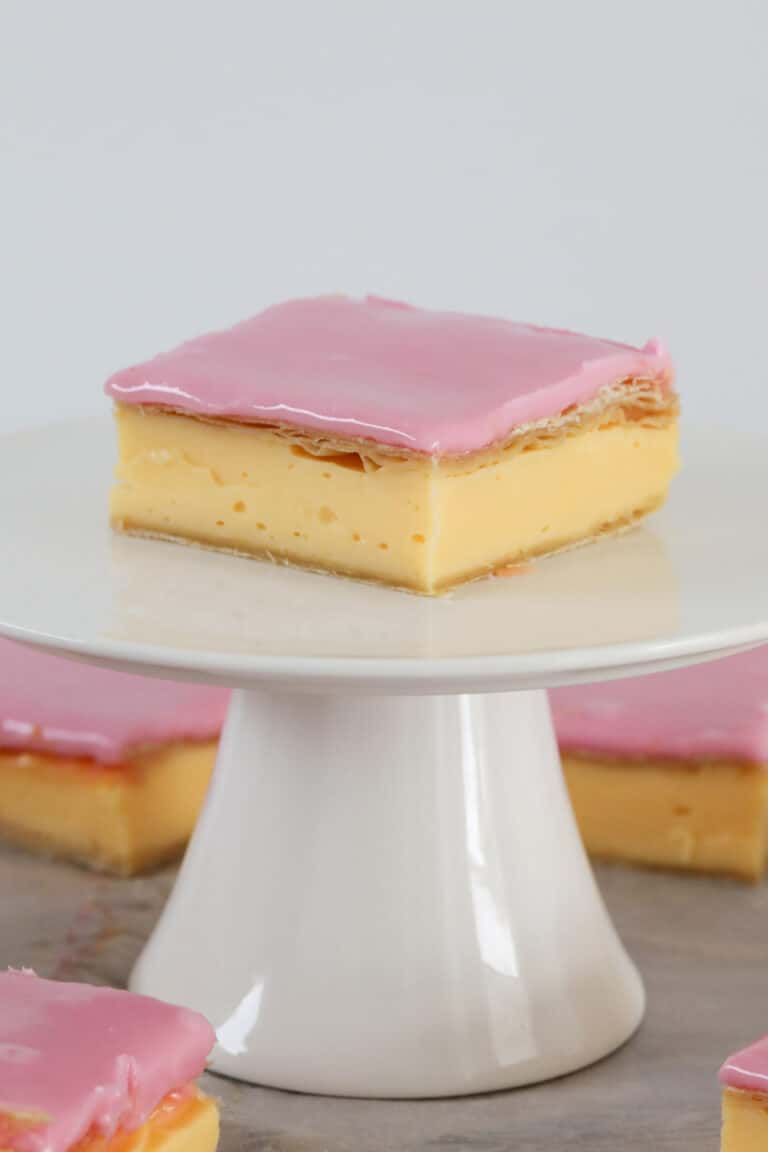 Vanilla Custard Slice - Bake Play Smile